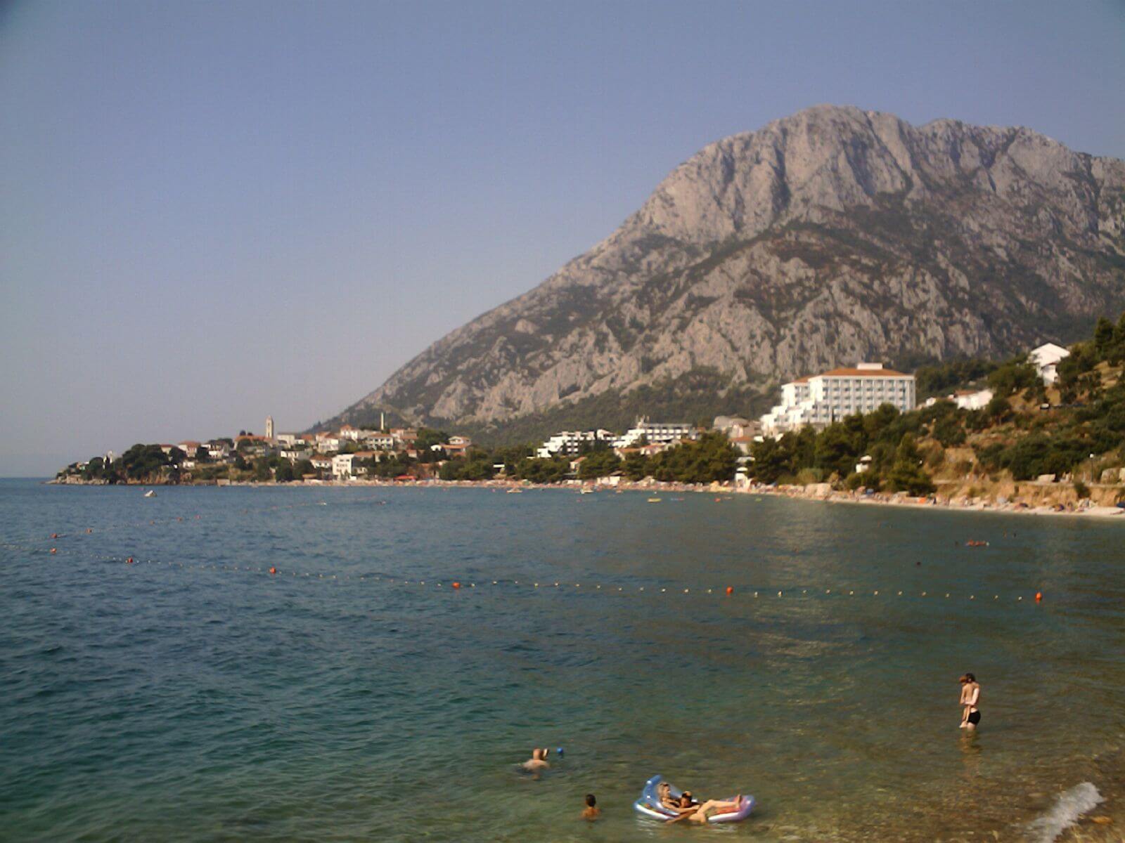 Gradac na Makarskiej Riwierze w Chorwacji. Plaże, hotele i atrakcje ...